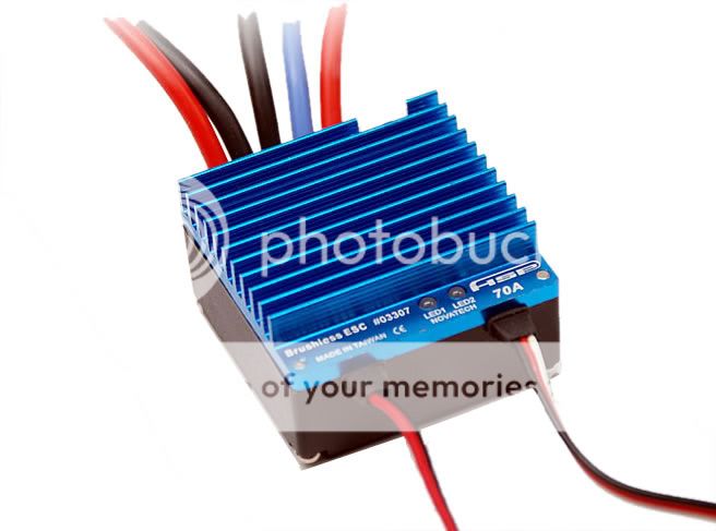 Novatech High Speed HSP Brushless Electric 70A ESC | Australian RC Forums